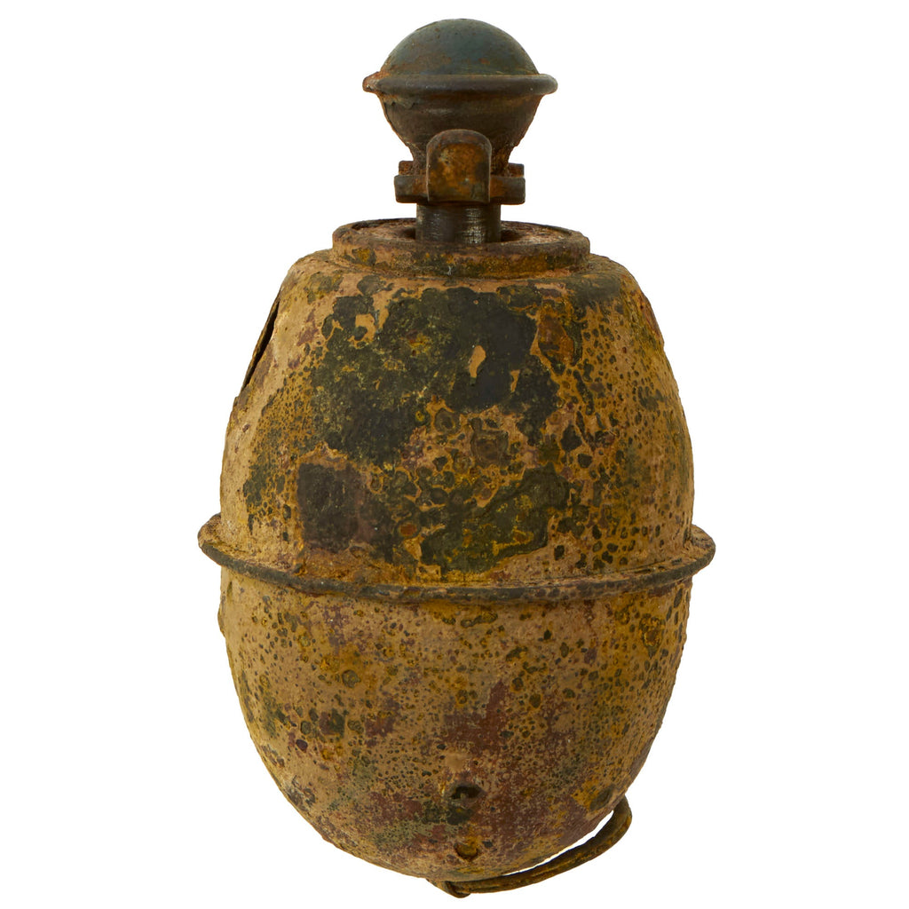 Original German WWII Relic Model 39 Egg Hand Grenade with Original Fuz ...