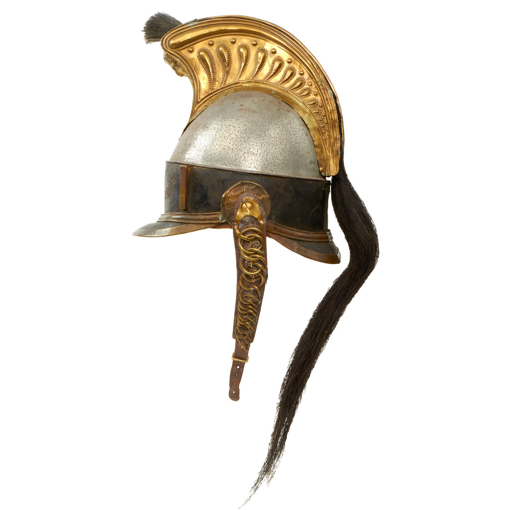 Original Belgian Model 1812 Cuirassier Helmet Dated 1839 - 1st Regimen ...