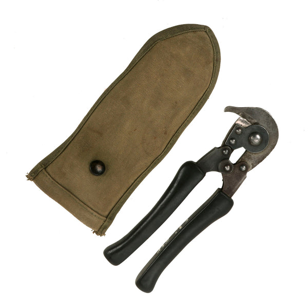 Original U.S. WWII Era M-1938 Wire Cutters With USMC Pattern Canvas Ca ...