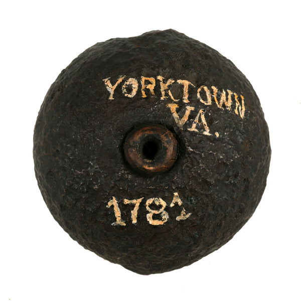 Original U.S. Revolutionary War Era Early inert Ball Hand Grenade Exca ...