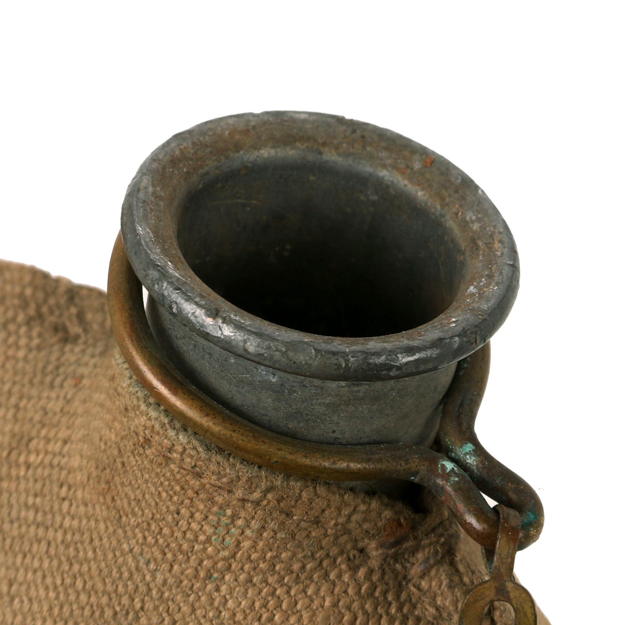 Original U.S. Indian Wars Rare M1874 Canteen with Canvas Shoulder Str ...