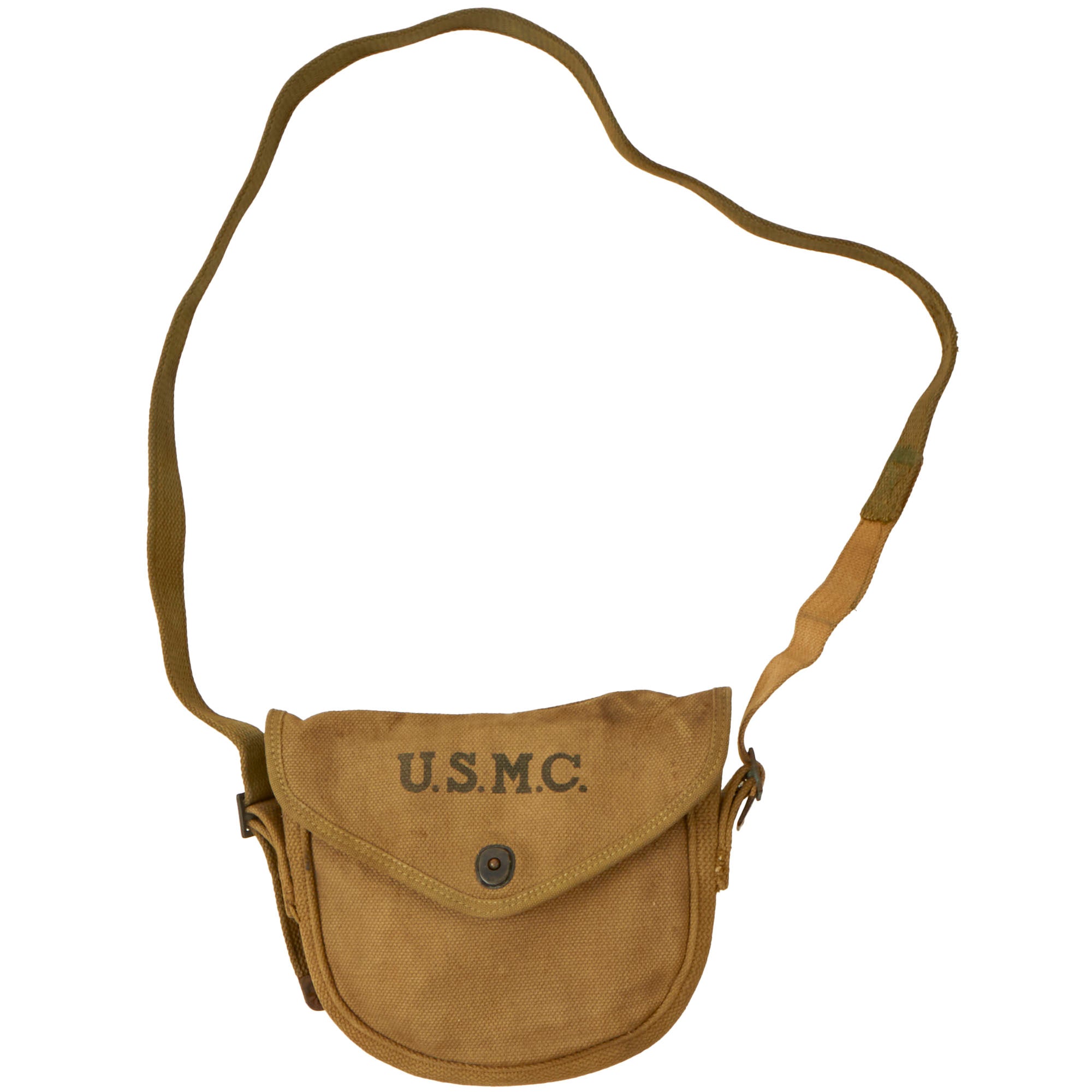 Original U.S. WWII US Marine Corps USMC Marked 50 Round Drum Magazine ...