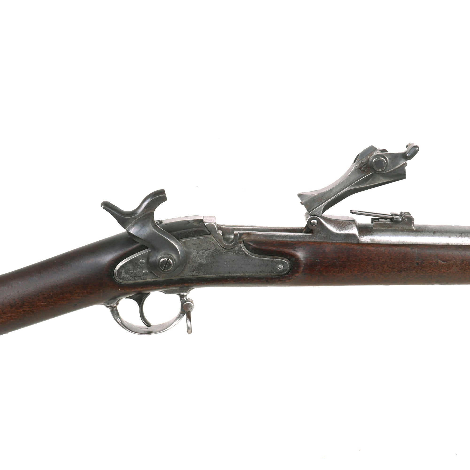 Original U.S. Civil War Springfield M-1863 Rifle Converted to M-1870 S ...