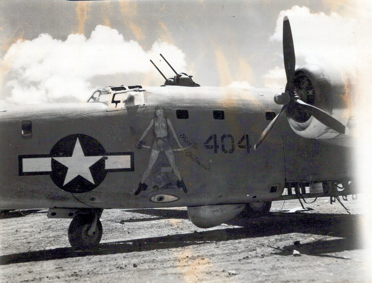 Original U.S. WWII B-17 B-24 Bomber & Fighter Aircraft Nose Art Photog – International Military ...