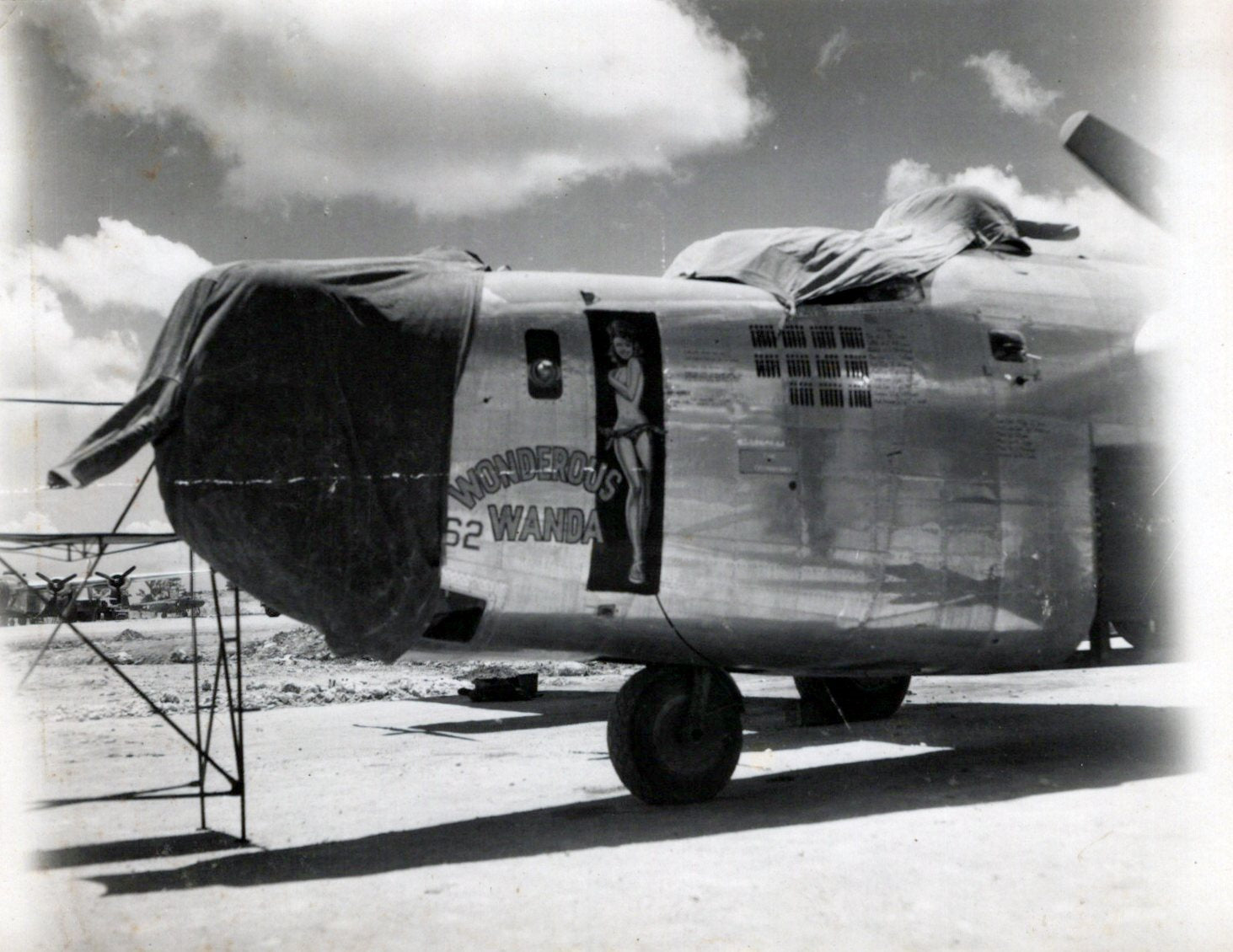Original U.S. WWII B-17 B-24 Bomber Aircraft Nose Art Photograph Colle – International Military ...