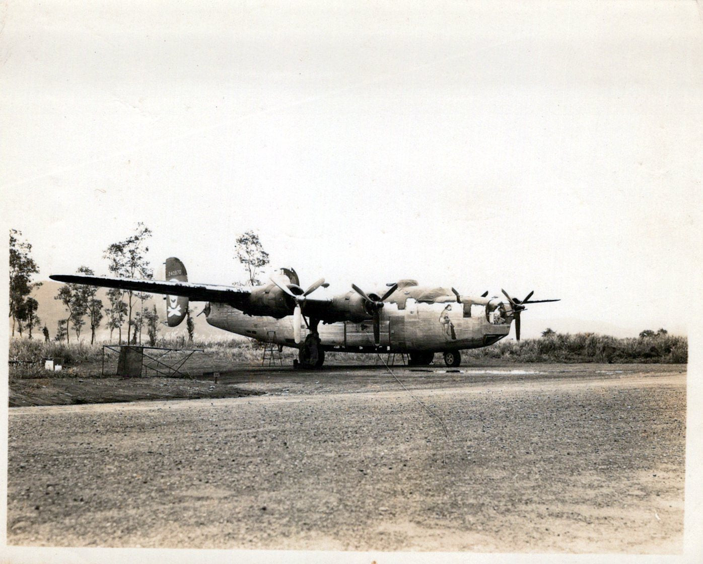 Original U.S. WWII B-17 B-24 Bomber Aircraft Nose Art Photograph Colle – International Military ...