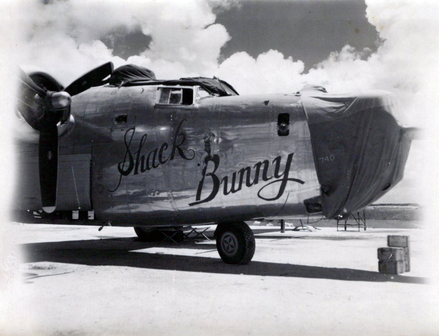 Original U.S. WWII B-17, B-24, & Other Bomber Aircraft Nose Art Photog – International Military ...