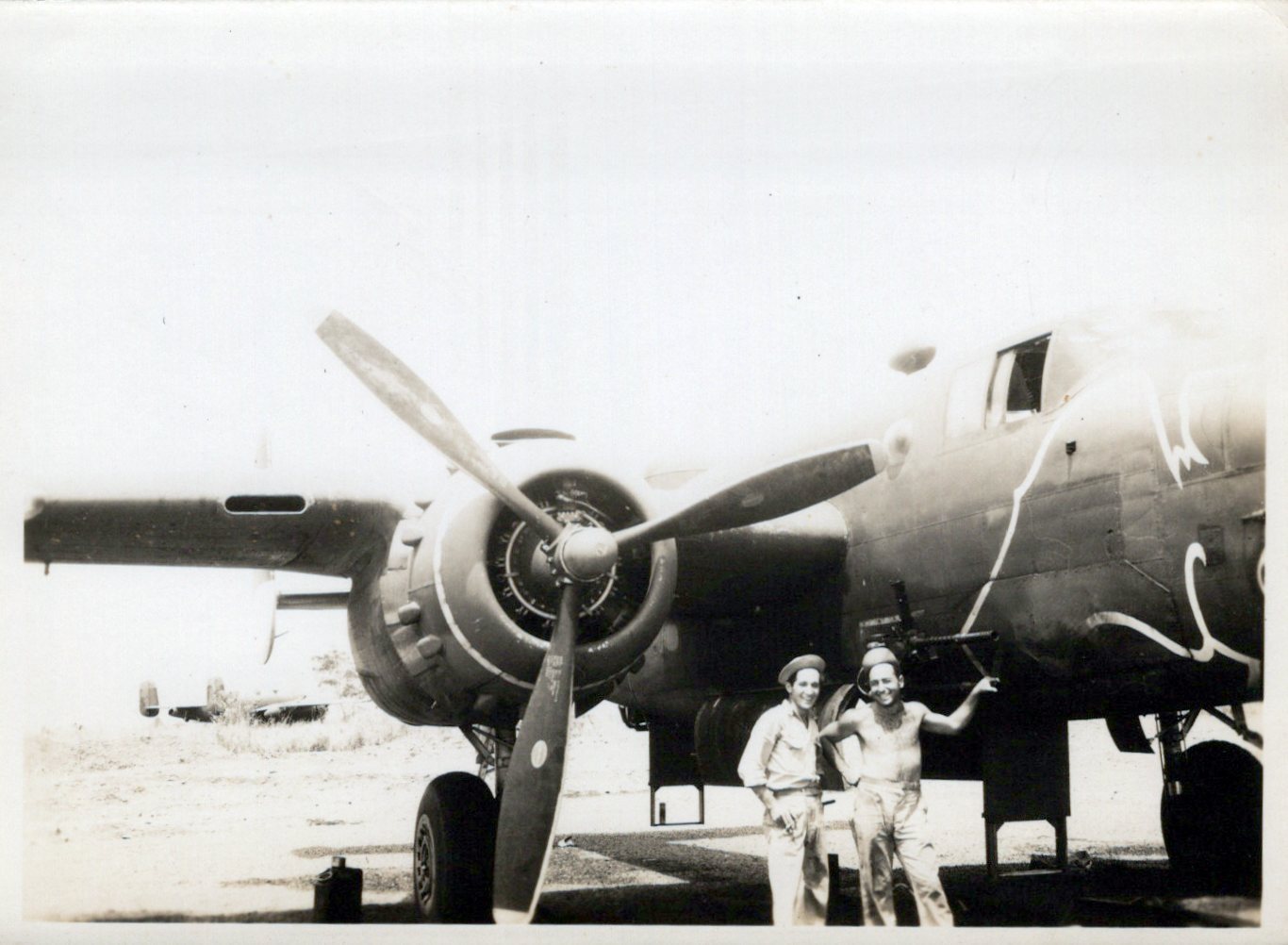 Original U.S. WWII B-17, B-24, & Other Bomber Aircraft Nose Art Photog – International Military ...