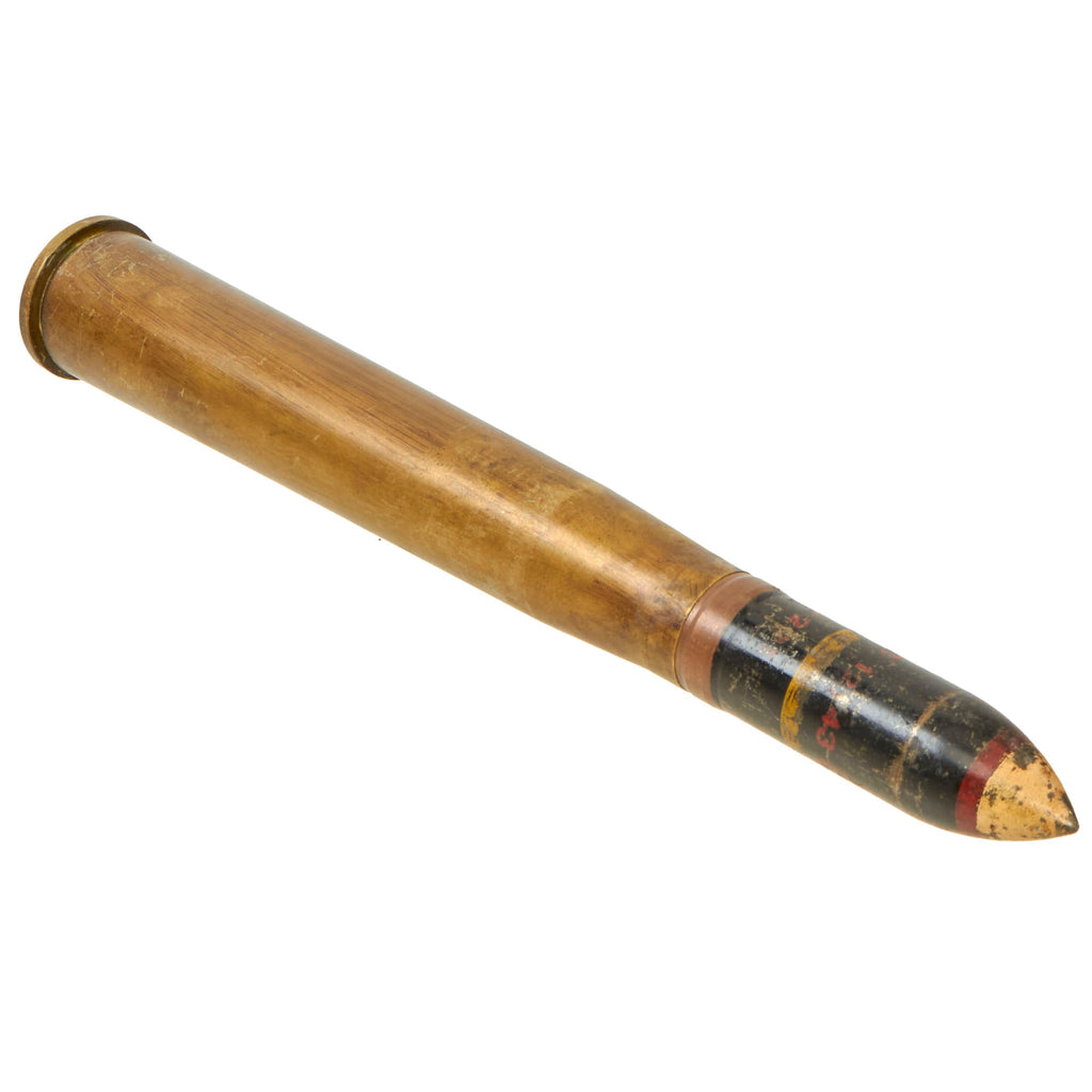 Original U.S. WWII British Inert Bofors 40mm Gun Round - Dated 1943 ...