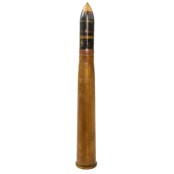 Original U.S. WWII British Inert Bofors 40mm Gun Round - Dated 1943 ...