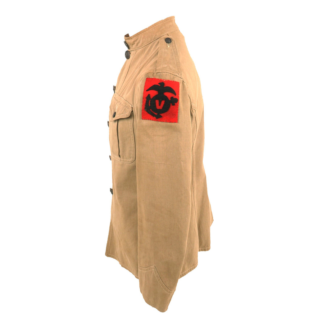 Original U.S. WWI USMC Named 5th Brigade Marine Corps P1912 Uniform Ja ...