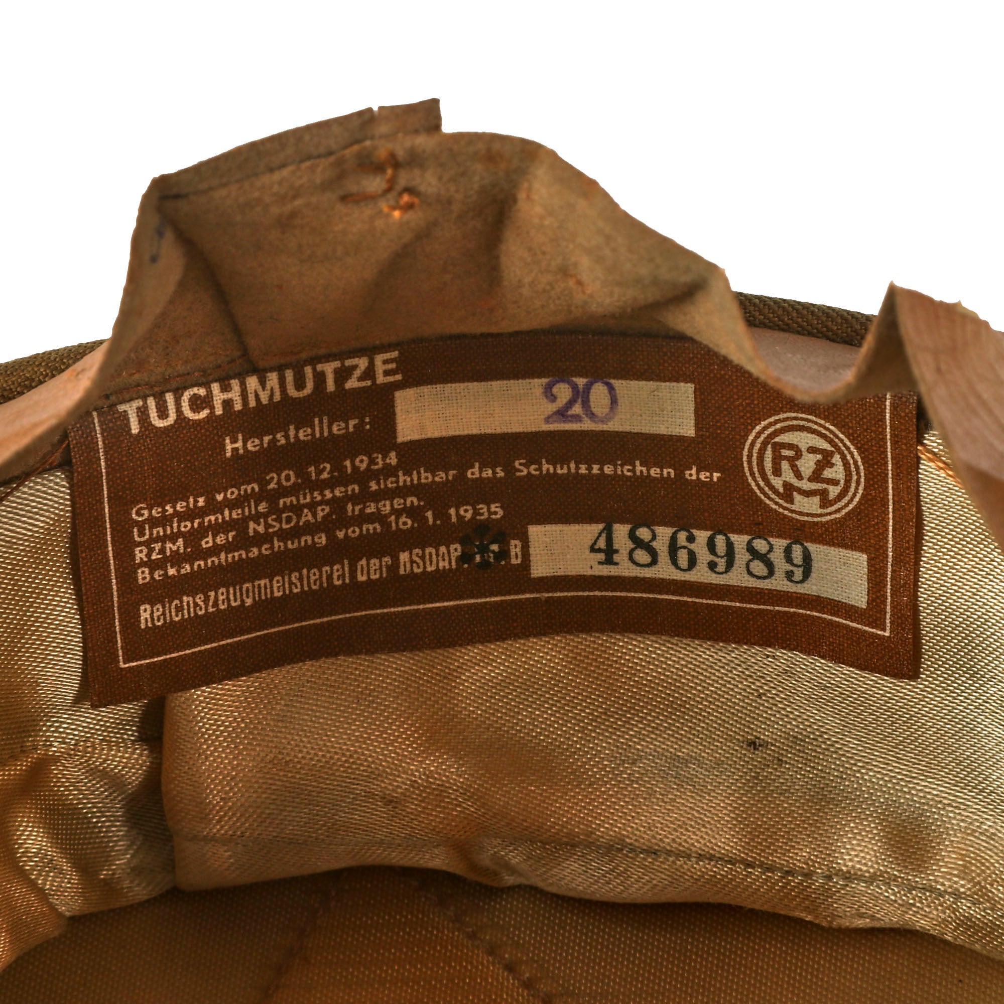 Original German WWII NSDAP Ortsgruppe Local Group Level Political Lead ...
