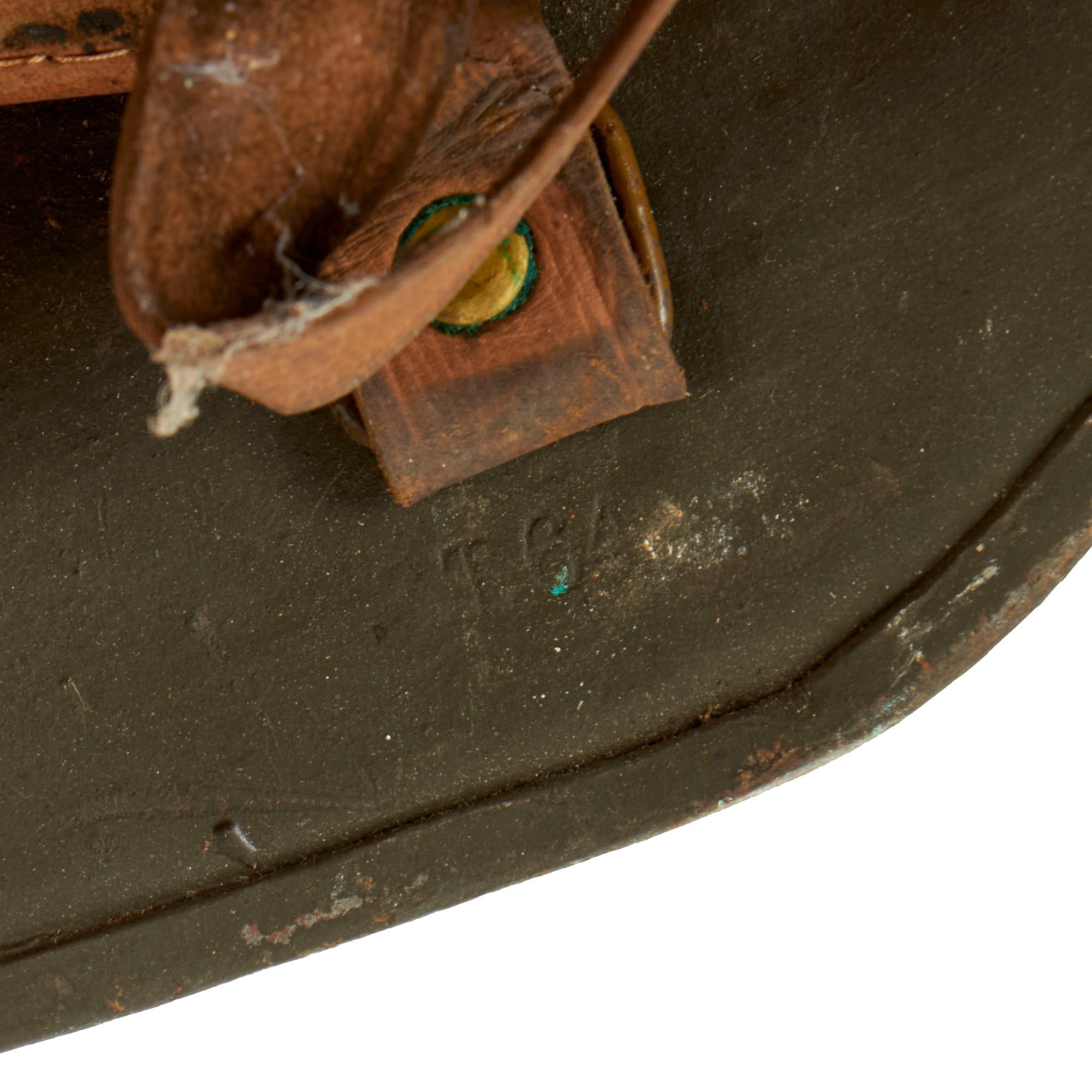 Original Scarce German WWII Prototype Spanish M41 Steel Helmet with Li ...
