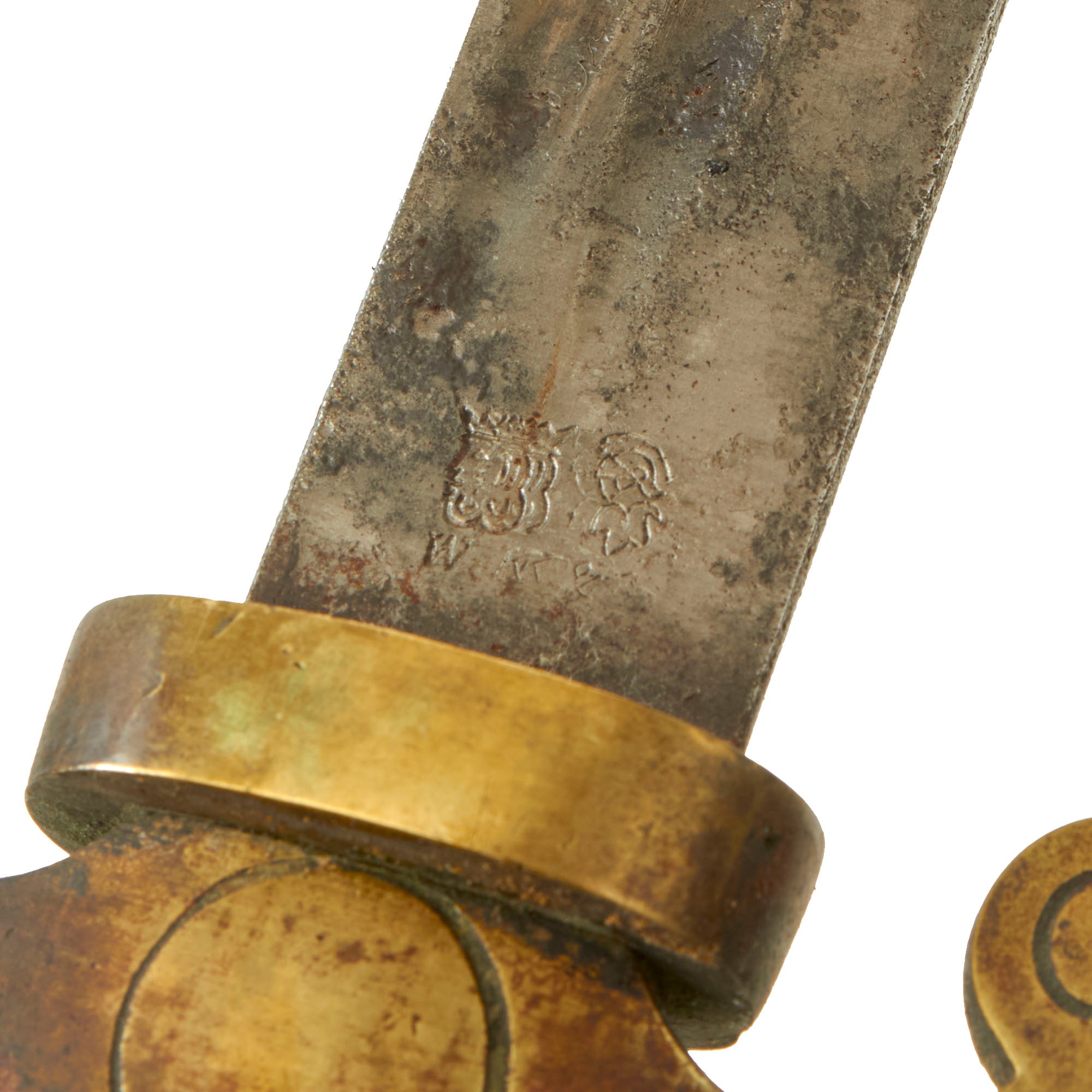 Original French Boxer Rebellion M1860 Naval Dagger with German Blade b ...