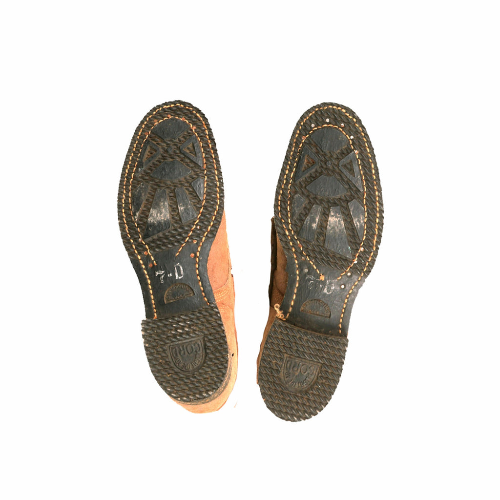 Original U.S. WWII Pair of Marine Corps Unissued USMC Boondocker Boots ...