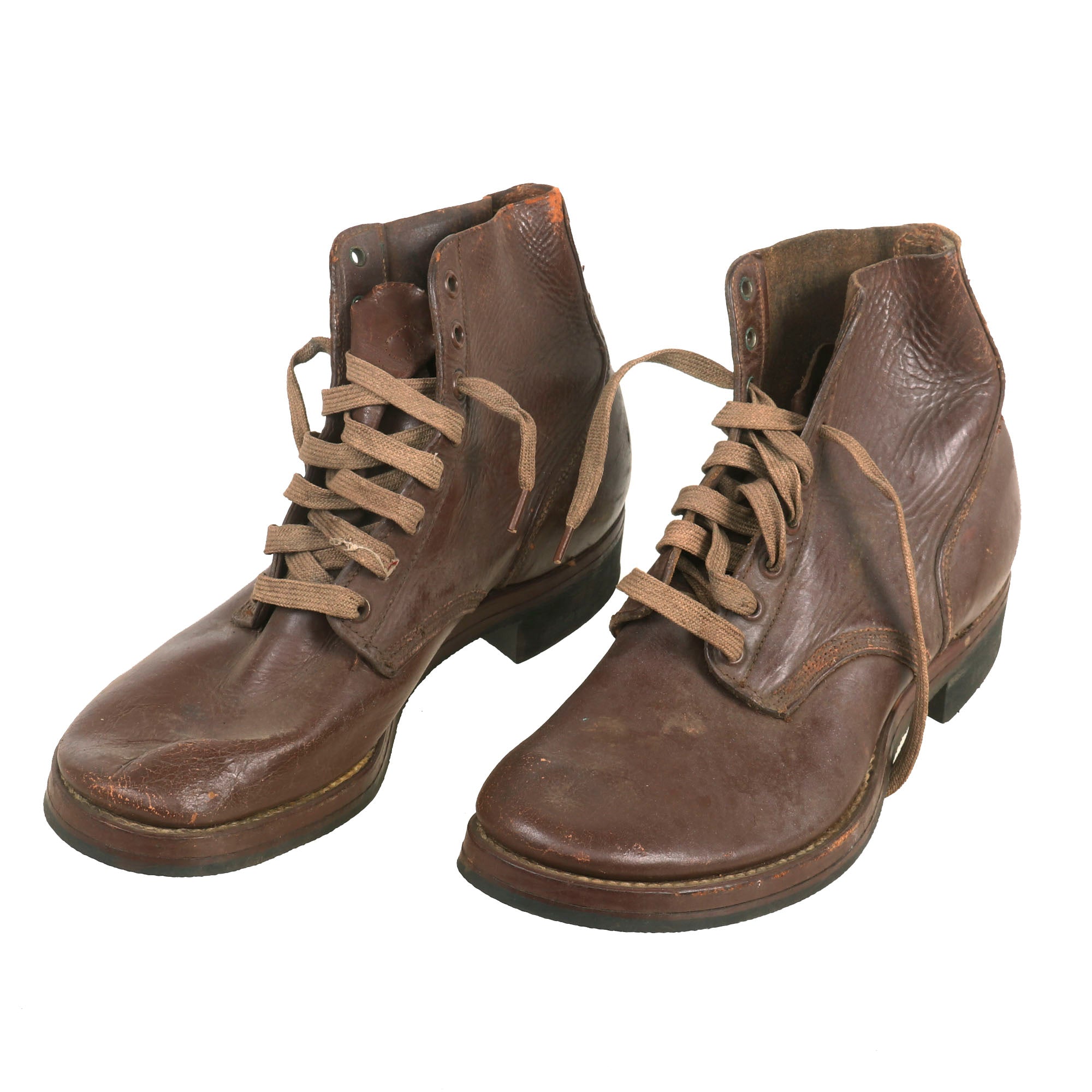Original U.S. WWII Model 1939 American Service Shoe Low Boot - Size 8½ ...