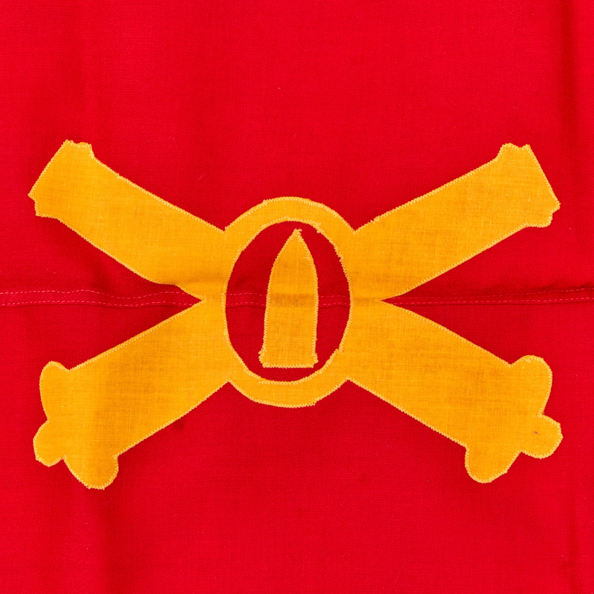 Original U.S. WWII Coastal Artillery Swallowtail Guidon Pennant - 19½ ...