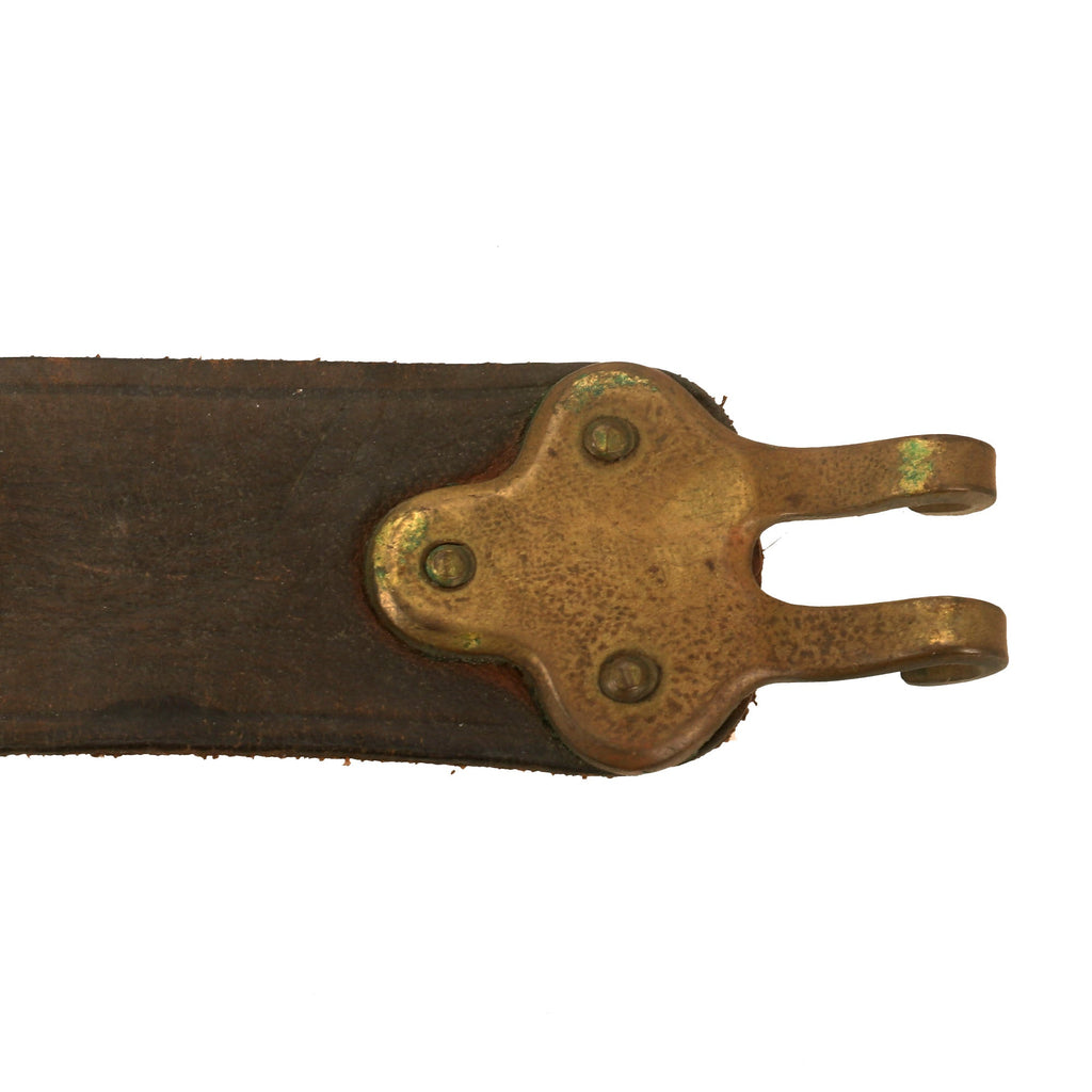 Original U.S. M1887 Springfield Trapdoor or Krag Rifle Leather Sling ...