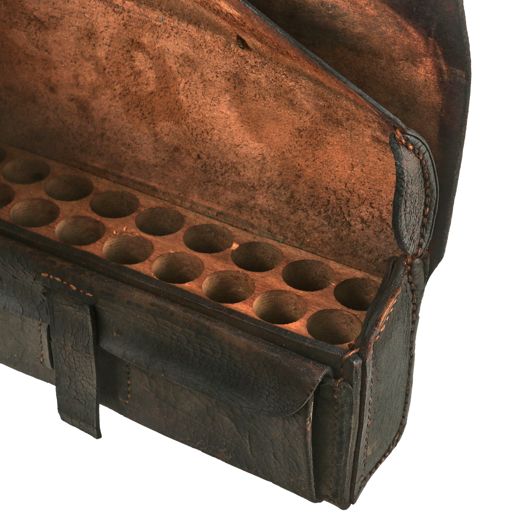 Original U.S. Civil War Model 1861 ”Universal” Carbine Cartridge Box b ...