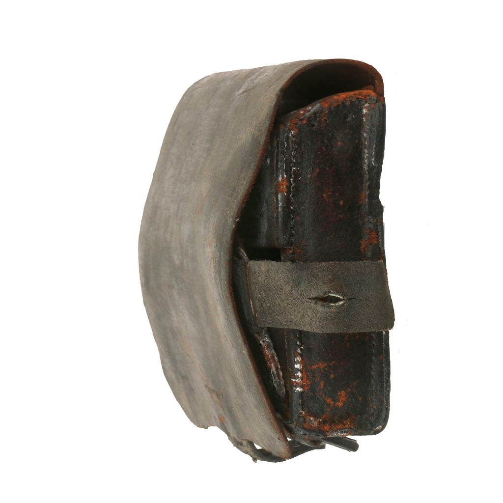 Original U.S. Civil War Phenomenal Experimental M1861 Cartridge Box Al ...