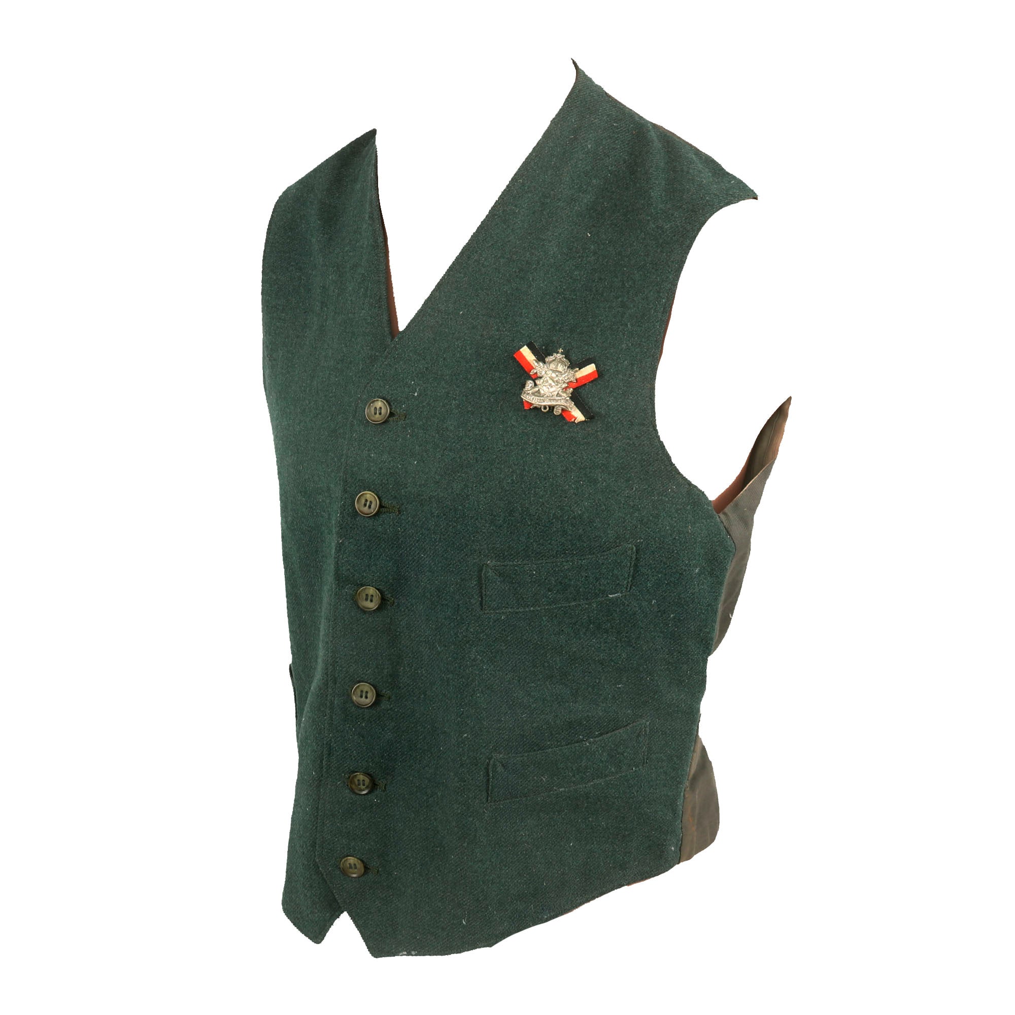 Original Imperial German WWI Vest / Waistcoat with War Veterans League ...