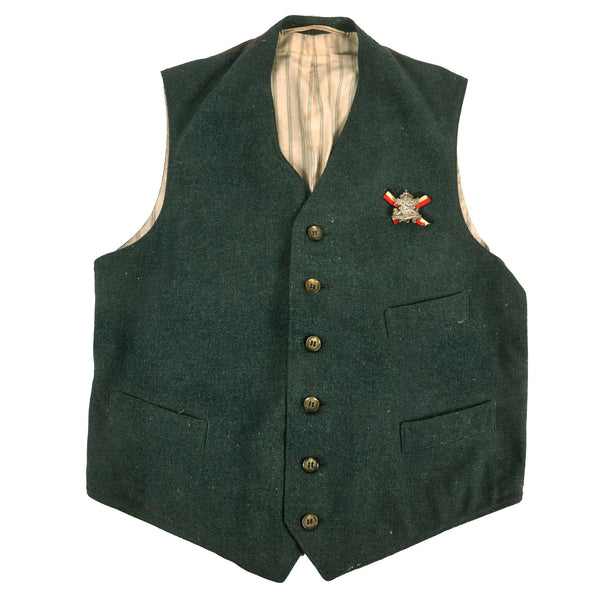 Original Imperial German WWI Vest / Waistcoat with War Veterans League ...