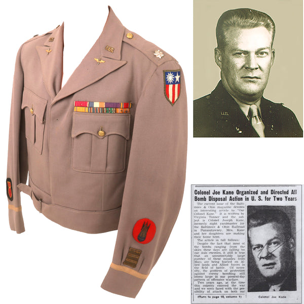 Original U.S. WWII Colonel Thomas Joseph Kane “Father of U.S. Army EOD ...