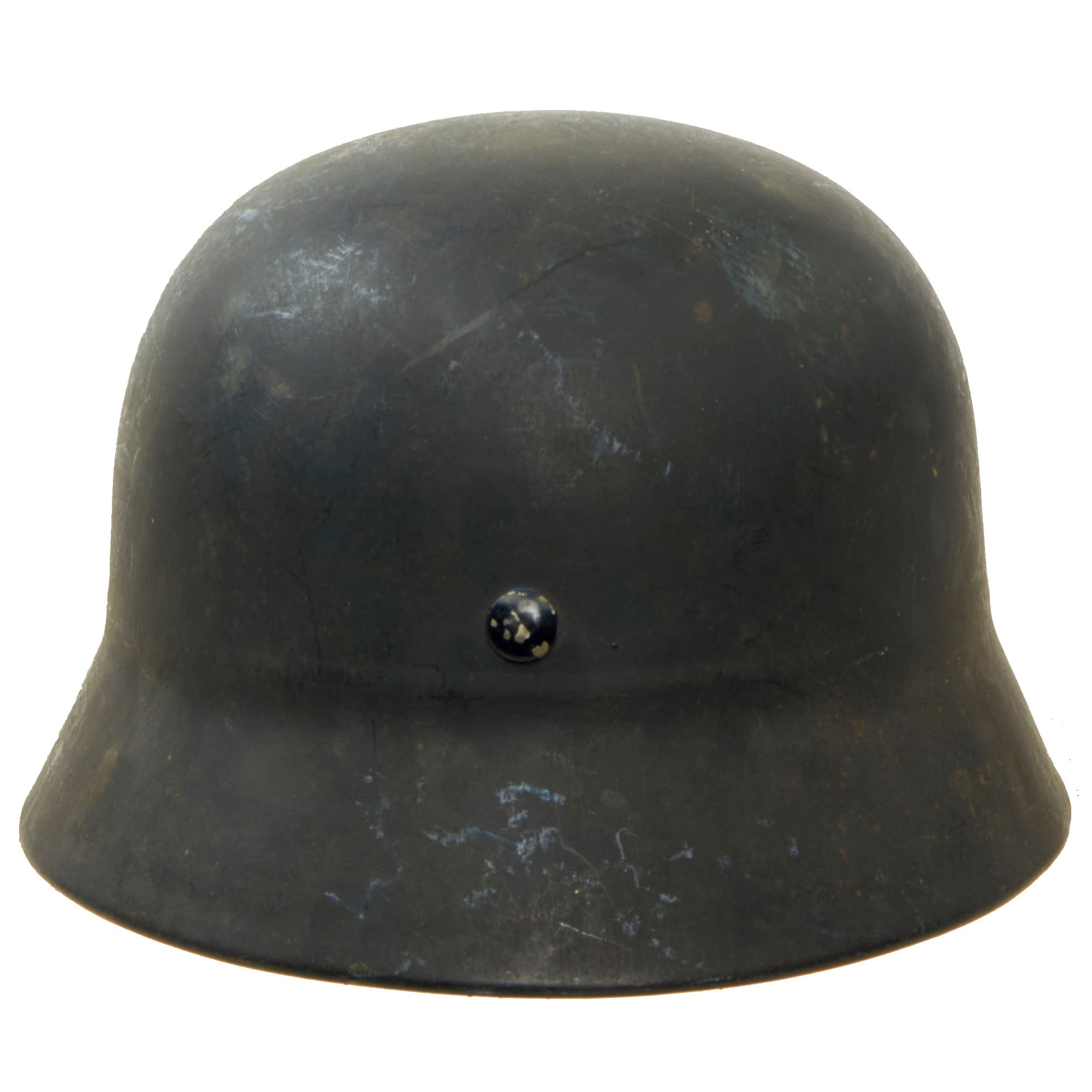 Original German WWII Beaded M40 NSDAP Double Decal Civic Police Steel ...