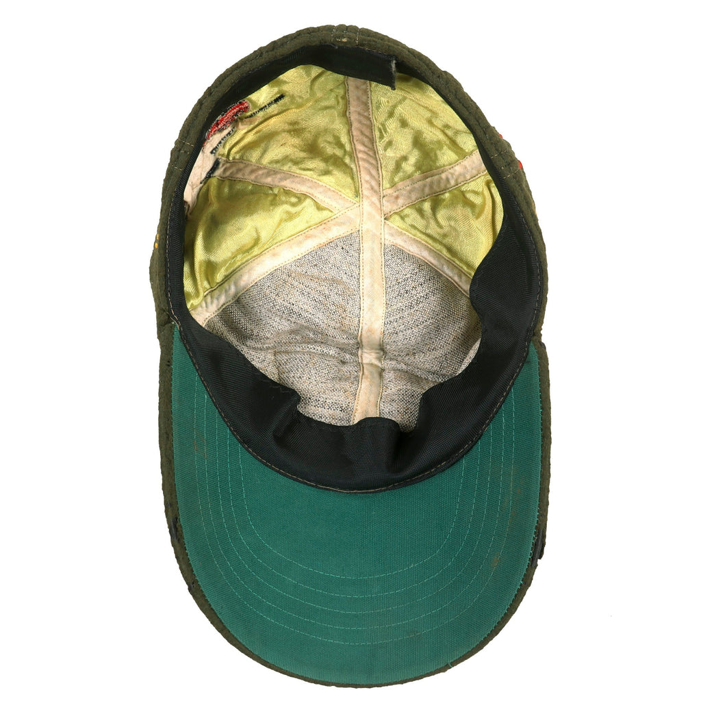 Original U.S. Korean War Era USMC Aviation Theater Made Baseball Cap w ...