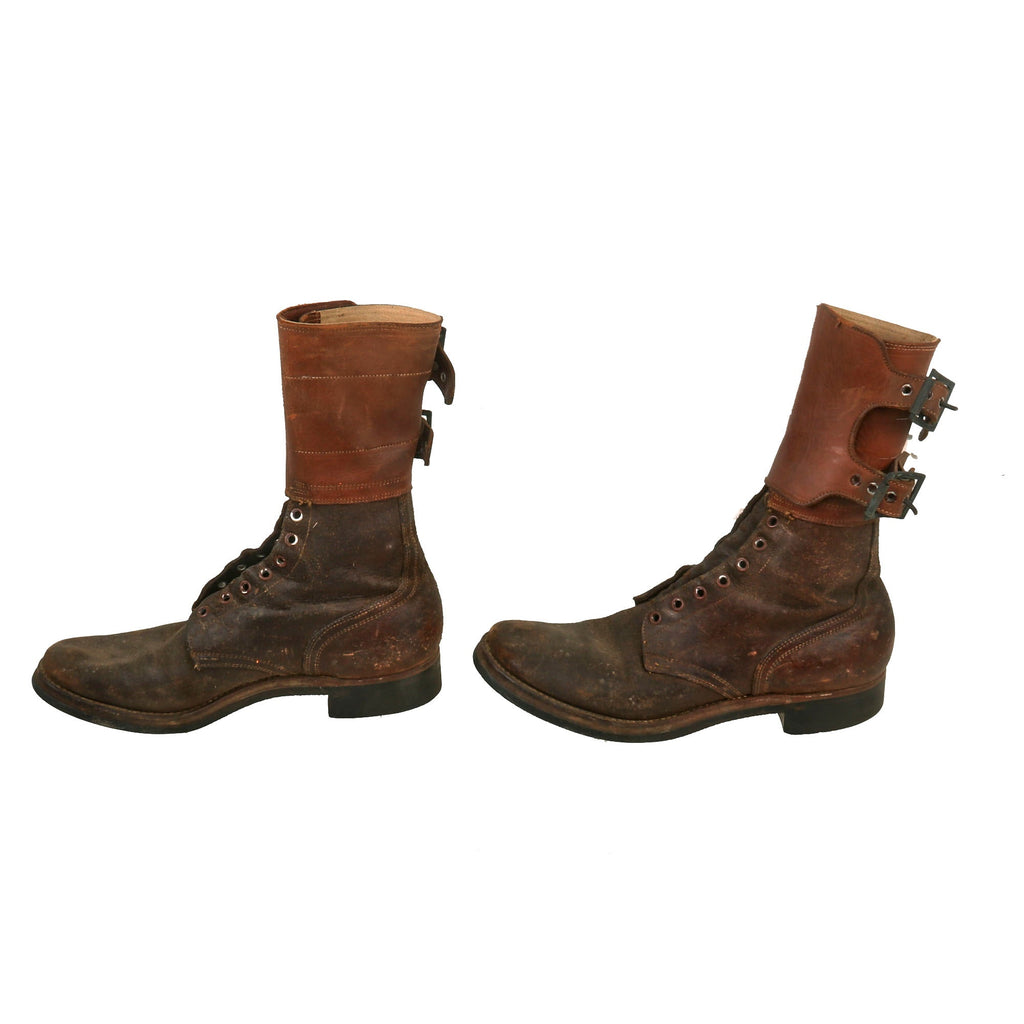 Original U.S. WWII Named M1943 Double Buckle Combat Service Boots - Ma ...