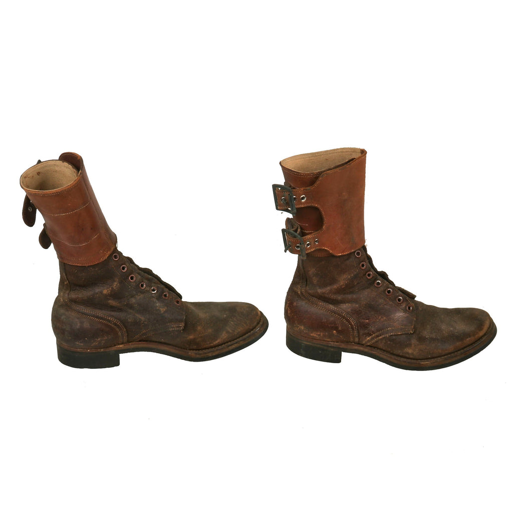 Original U.S. WWII Named M1943 Double Buckle Combat Service Boots - Ma ...