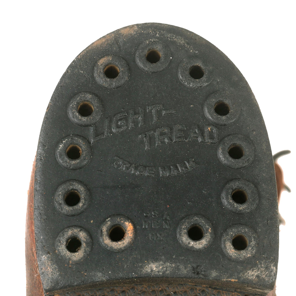 Original U.S. WWII Named M1943 Double Buckle Combat Service Boots - Ma ...