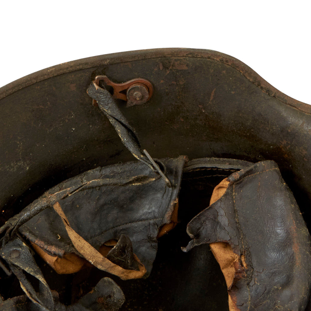 Original Imperial German WWI M16 Turtle Camouflage Painted Stahlhelm w ...