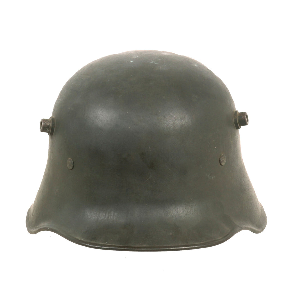 Original Imperial German WWI M1918 Stahlhelm with Liner & Incredibly S ...