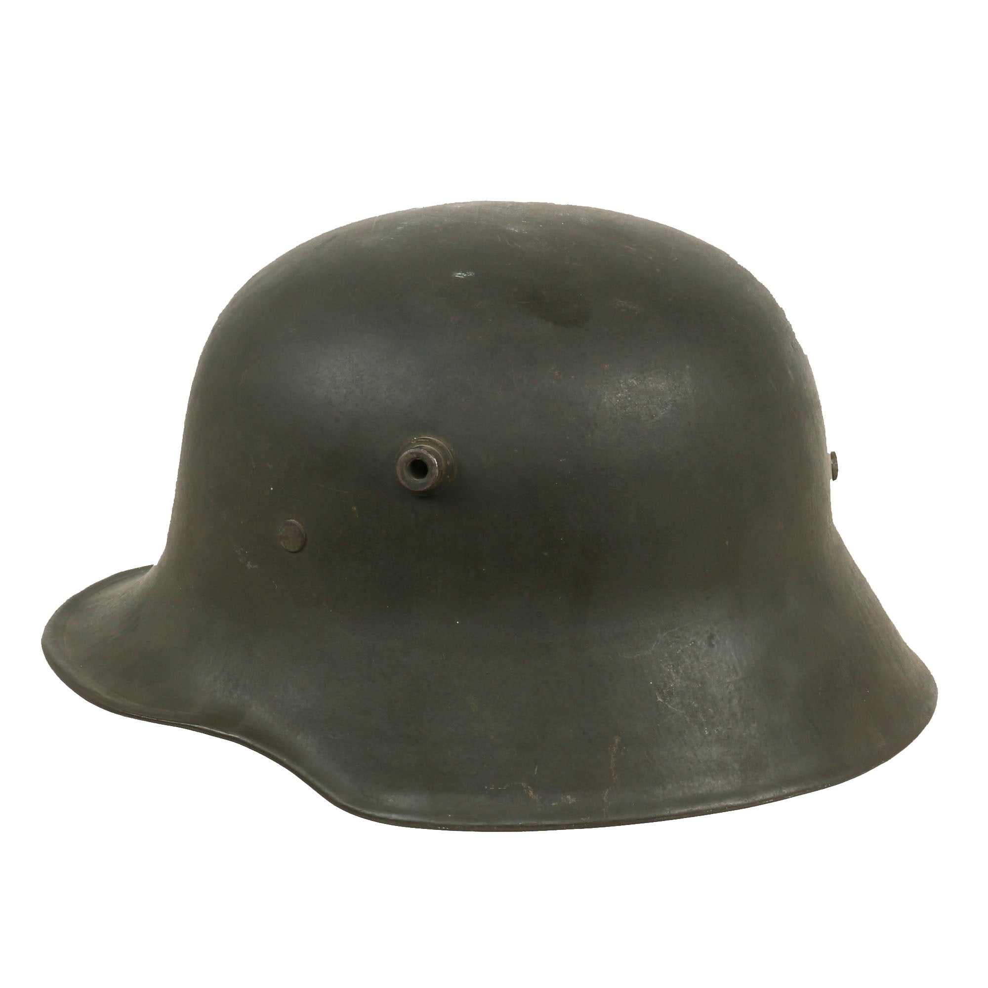 Original Imperial German WWI M1918 Stahlhelm with Liner & Incredibly S ...