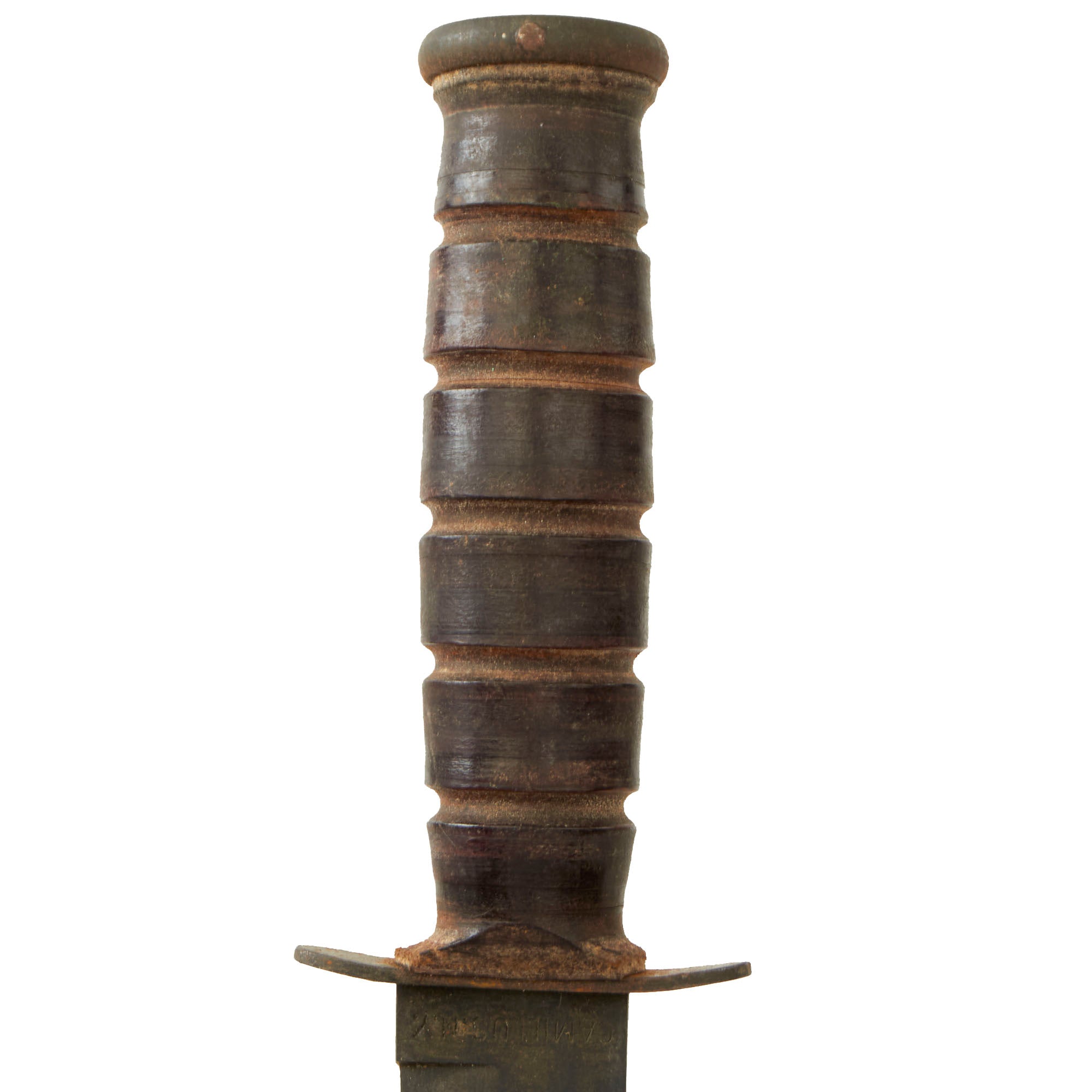 Original U.S. WWII USMC KA-BAR Fighting Knife by Camillus with Leather ...