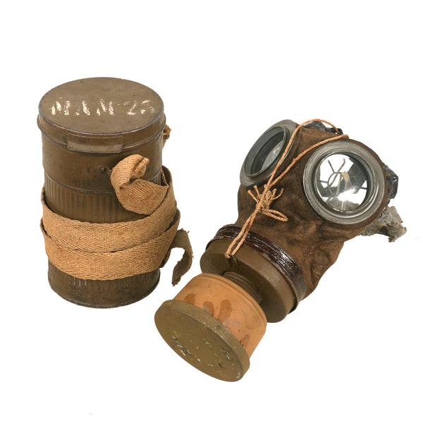 Original French WWI ARS Gas Mask Made from Converted German M1917 Lede ...