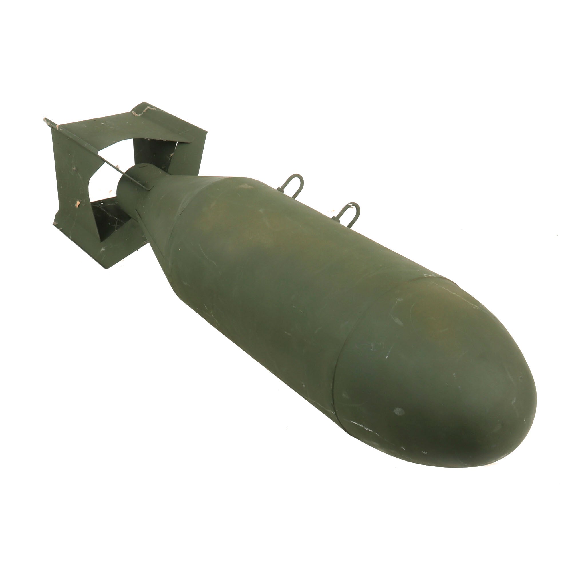 Original U.S WWII M38A2 100 lb. Inert Practice Aerial Bomb - Repainted ...