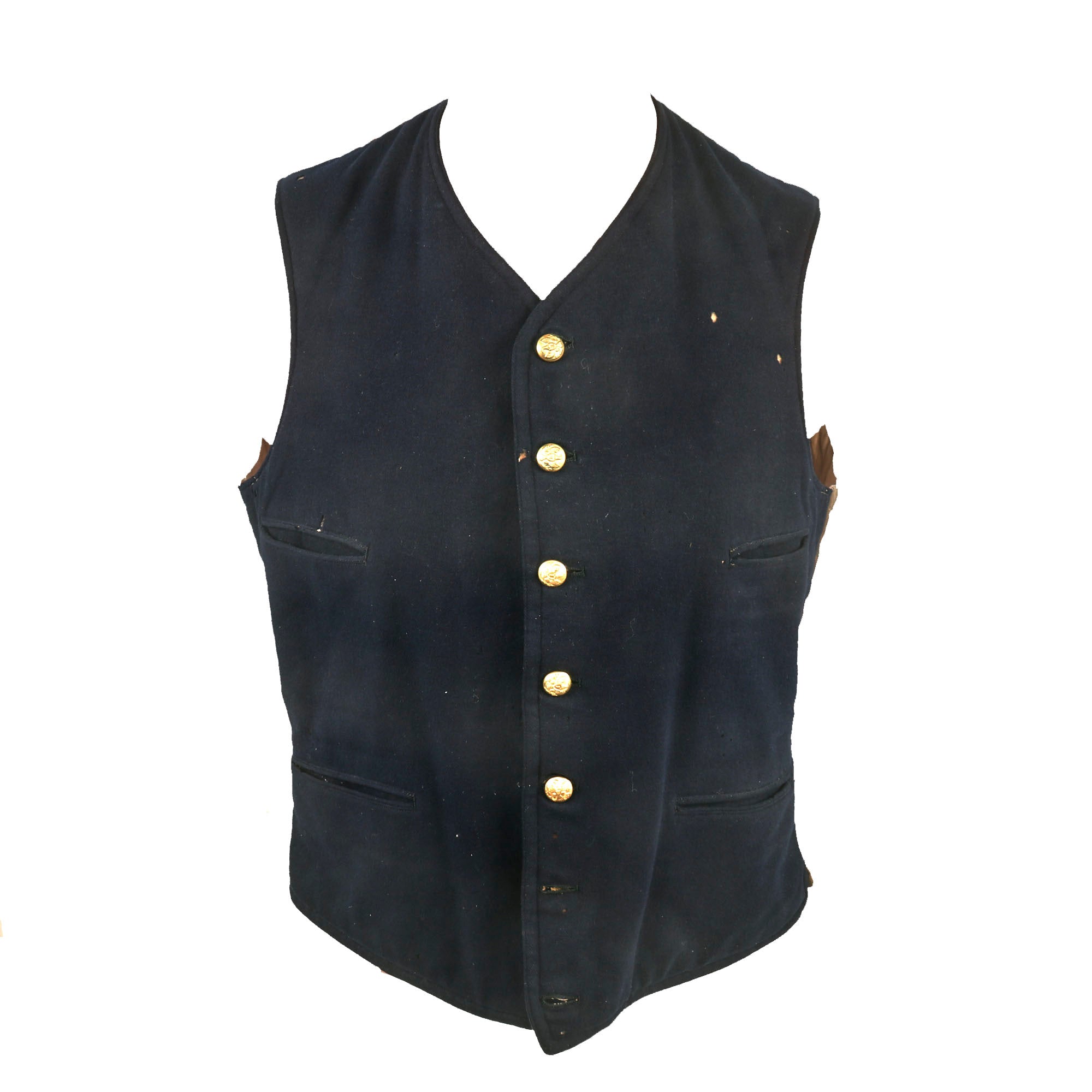 Original U.S. Indian Wars Soldier Vest with Model 1874 Buttons ...