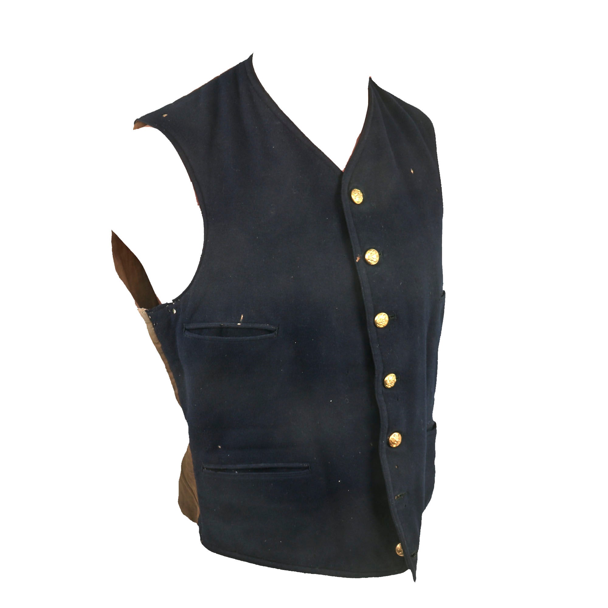 Original U.S. Indian Wars Soldier Vest with Model 1874 Buttons ...