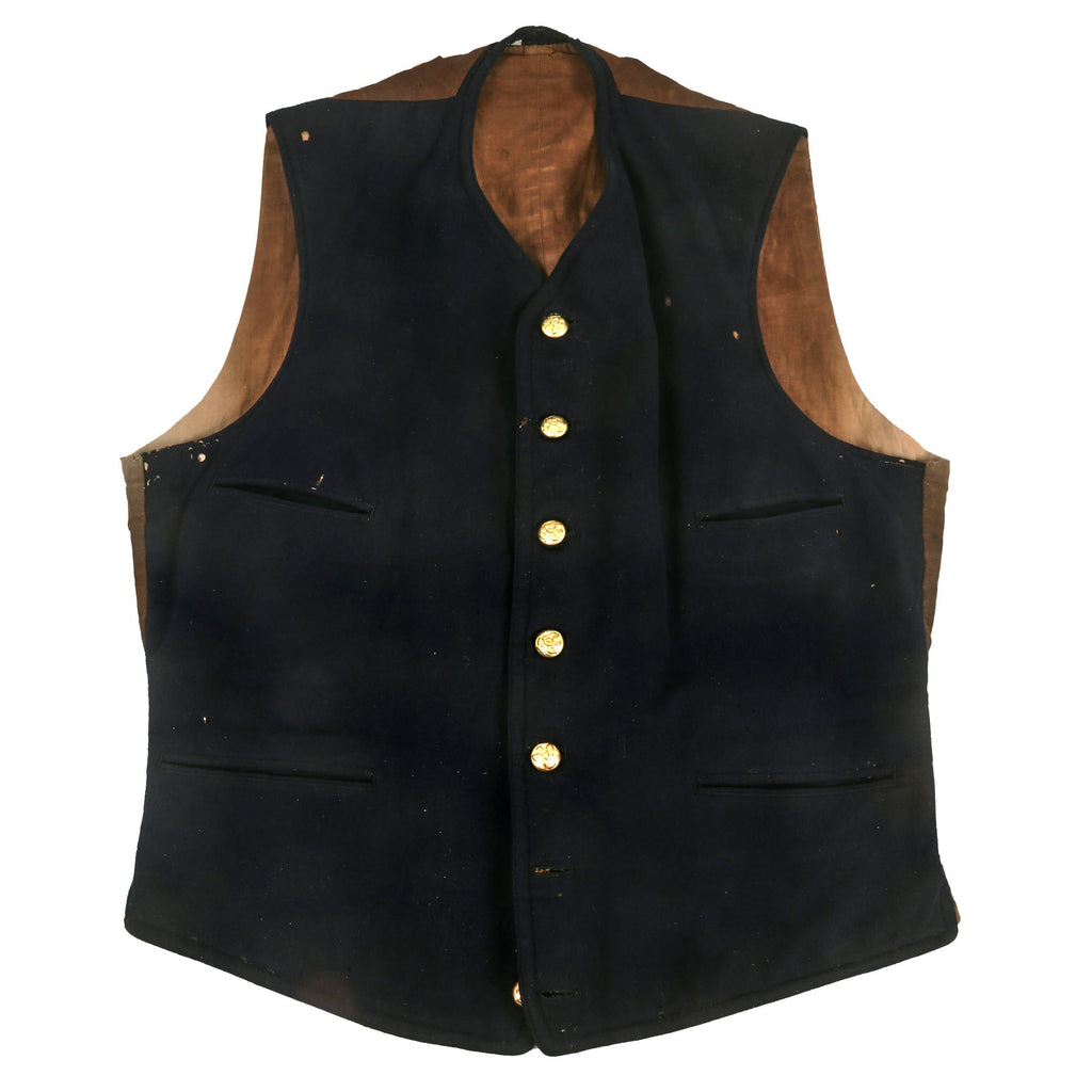 Original U.S. Indian Wars Soldier Vest with Model 1874 Buttons ...