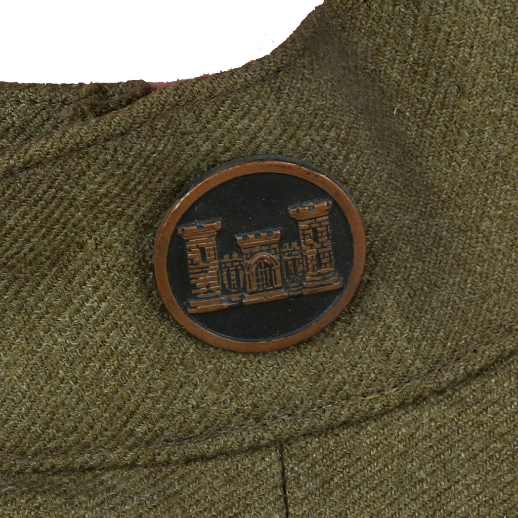 Original U.S. WWI VII Corps & 3rd Army Double-Patched Engineer First S ...