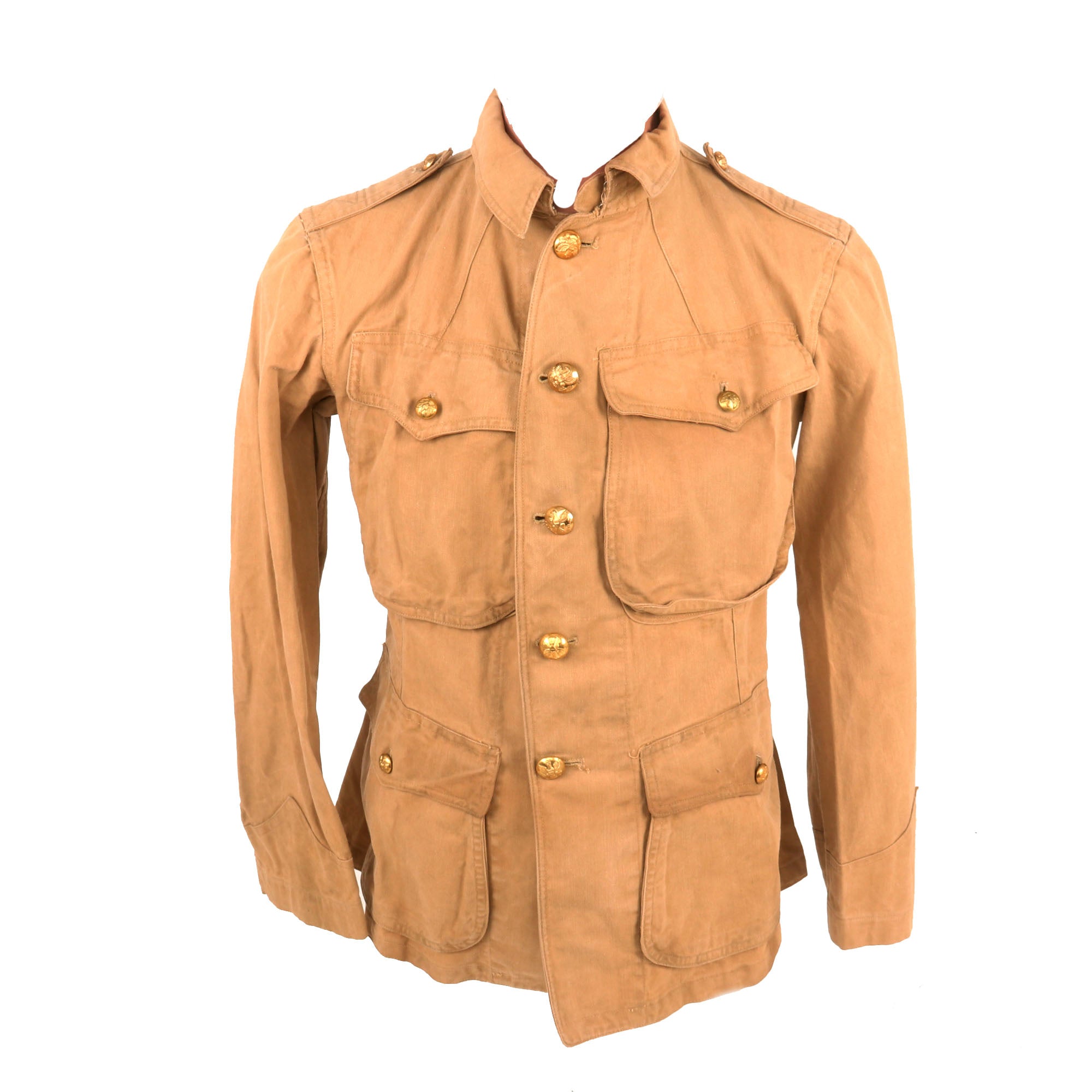 Original U.S. Philippine Insurrection Era M1902 Khaki Uniform Jacket ...