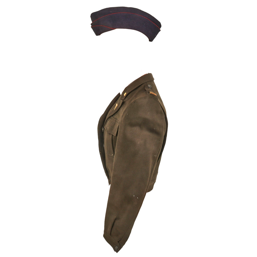 Original U.S. WWII Named Army Nurse Corps Uniform & Cap Grouping to Li ...