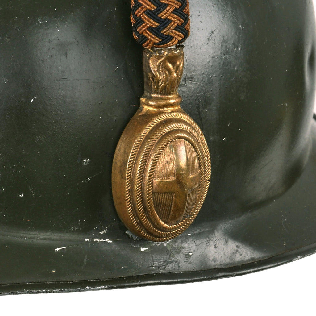 Original Italian WWI / 1920s General’s Dress Parade Adrian Helmet with ...