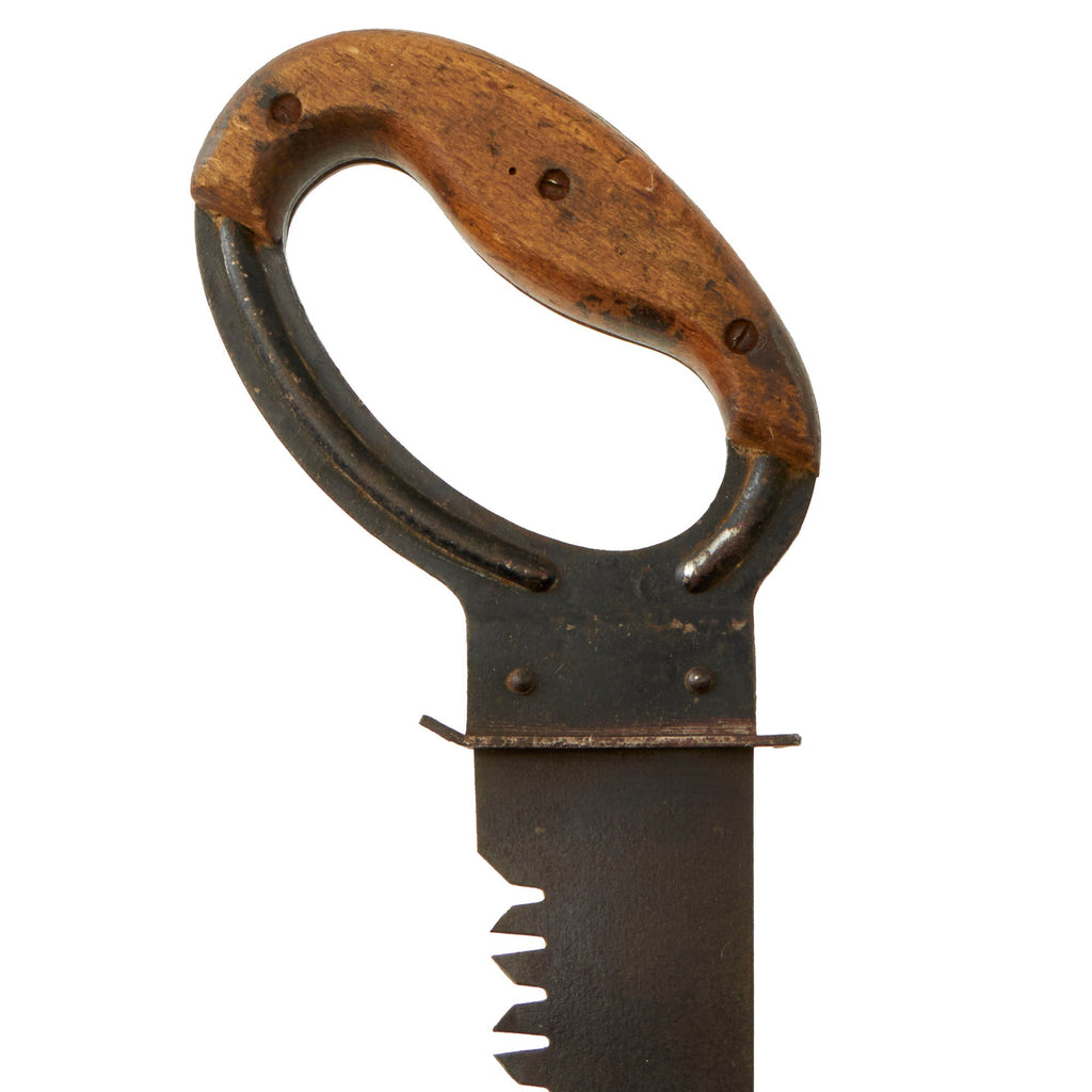 Original German WWII Pioneer Saw with Scarce Tan Preßstoff Case - cdg ...