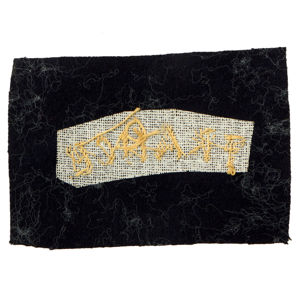 Original French WWII French Serving Royal Air Force Bullion Insignia ...