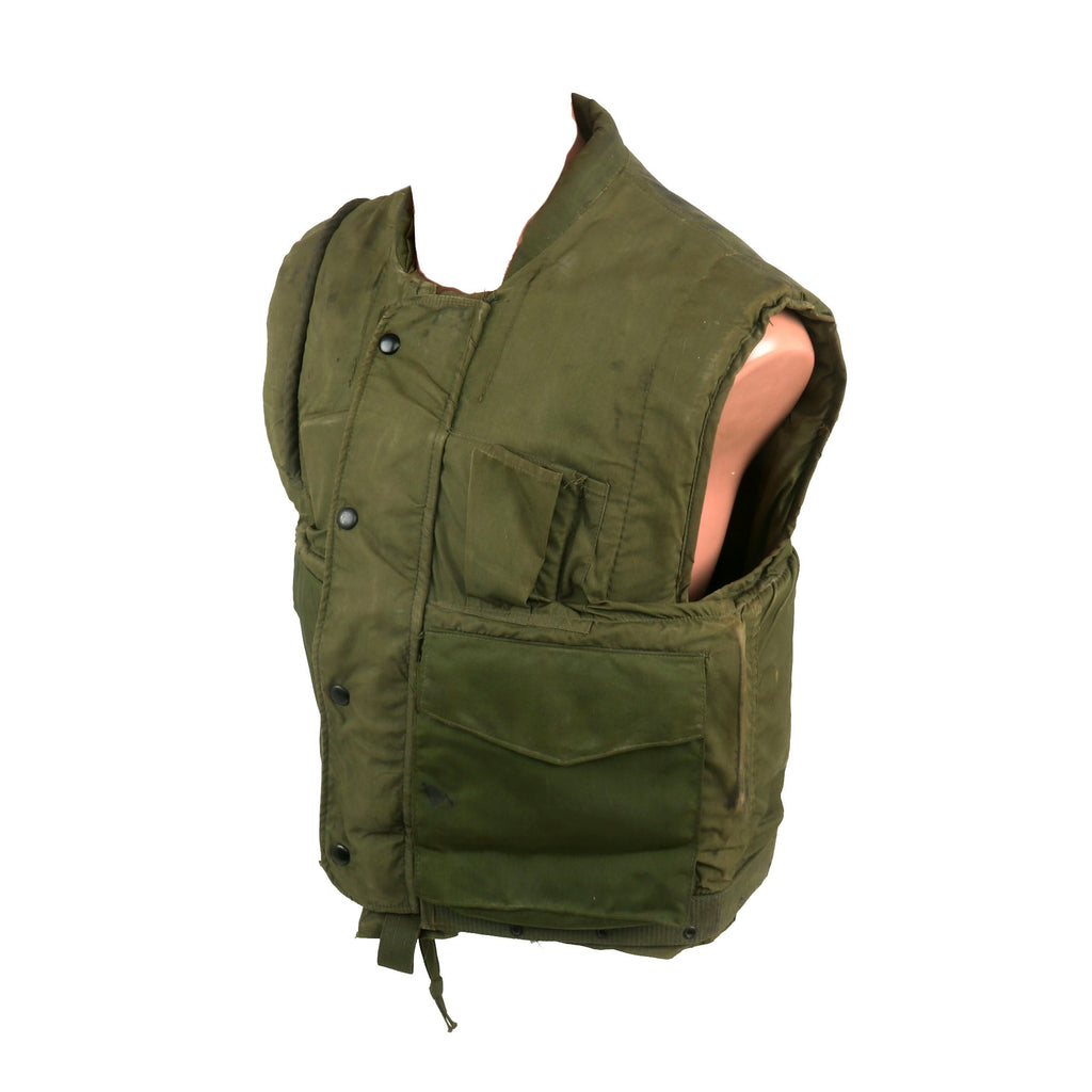 Original U.S. Vietnam War U.S.M.C. M-1955 Flak Body Armor Vest Unit Ma ...