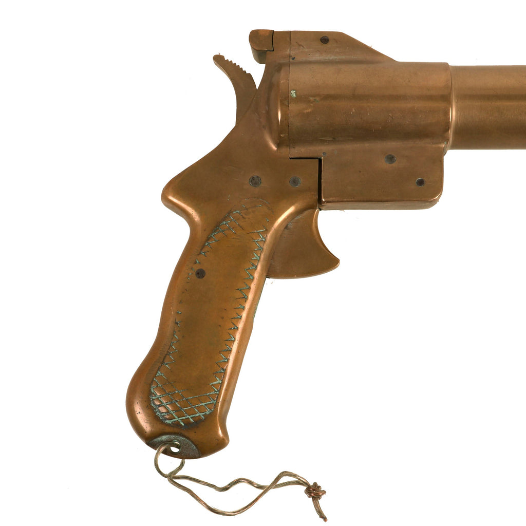 Original WWII U.S. Navy 37mm Flare Signal Pistol Attributed to Signal ...
