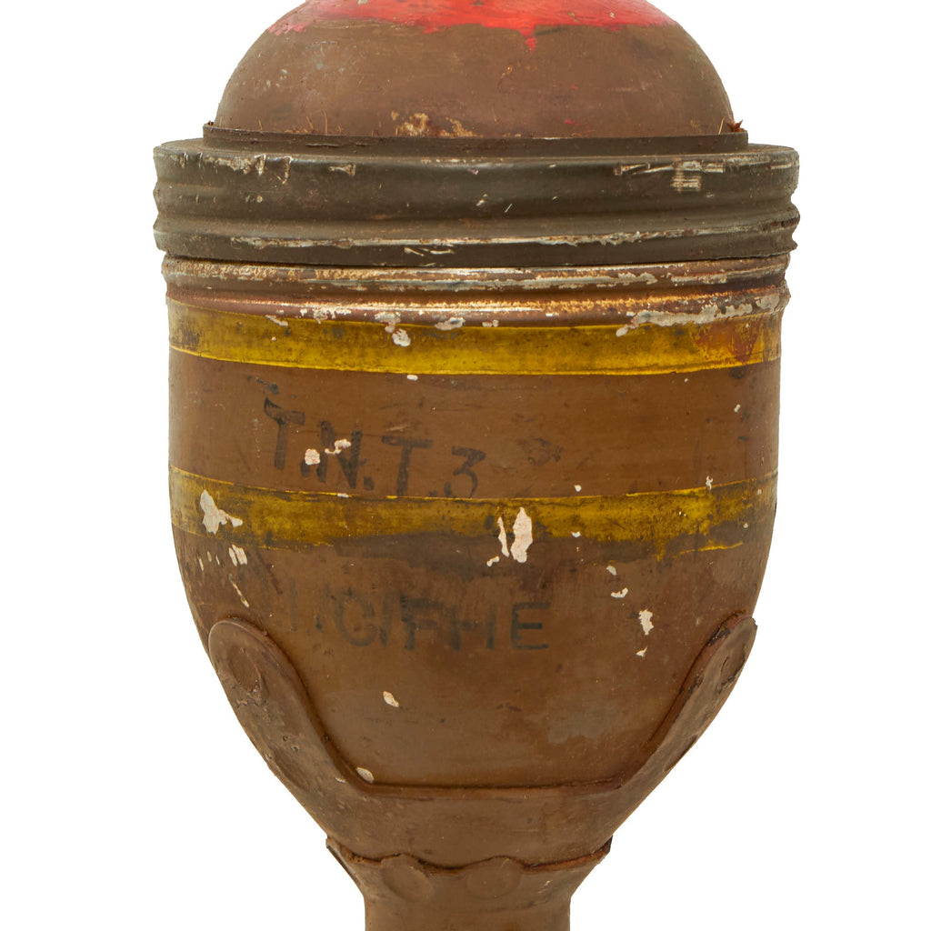 Original WWII British Inert PIAT Anti-Tank Bomb Launcher Round - Dated ...